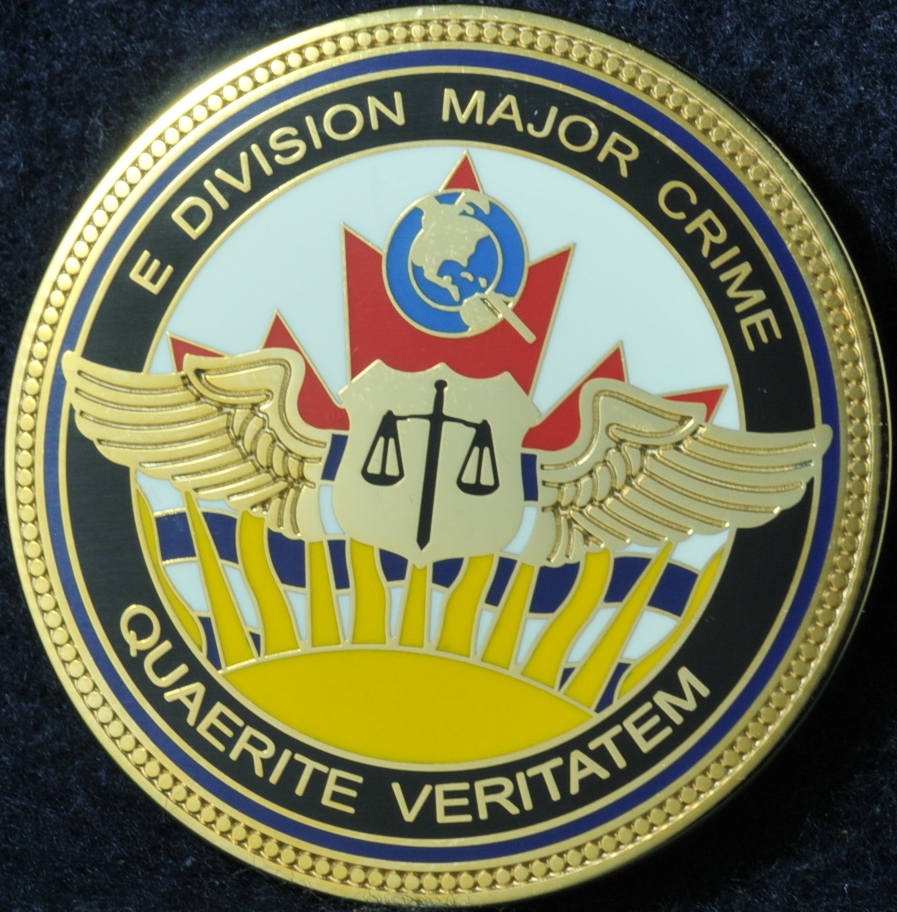 Rcmp E Division Major Crime Section Challengecoinsca 9495