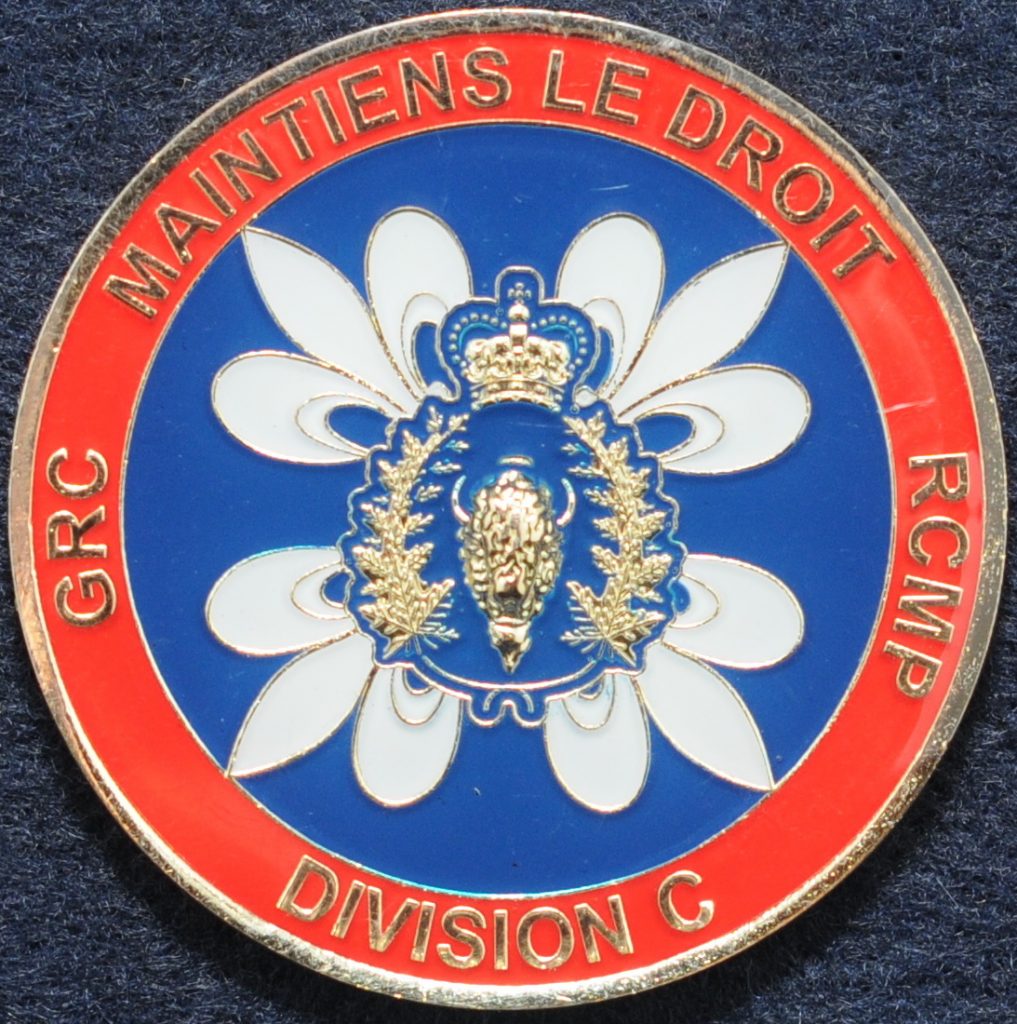 RCMP C Division Drug Section | Challengecoins.ca