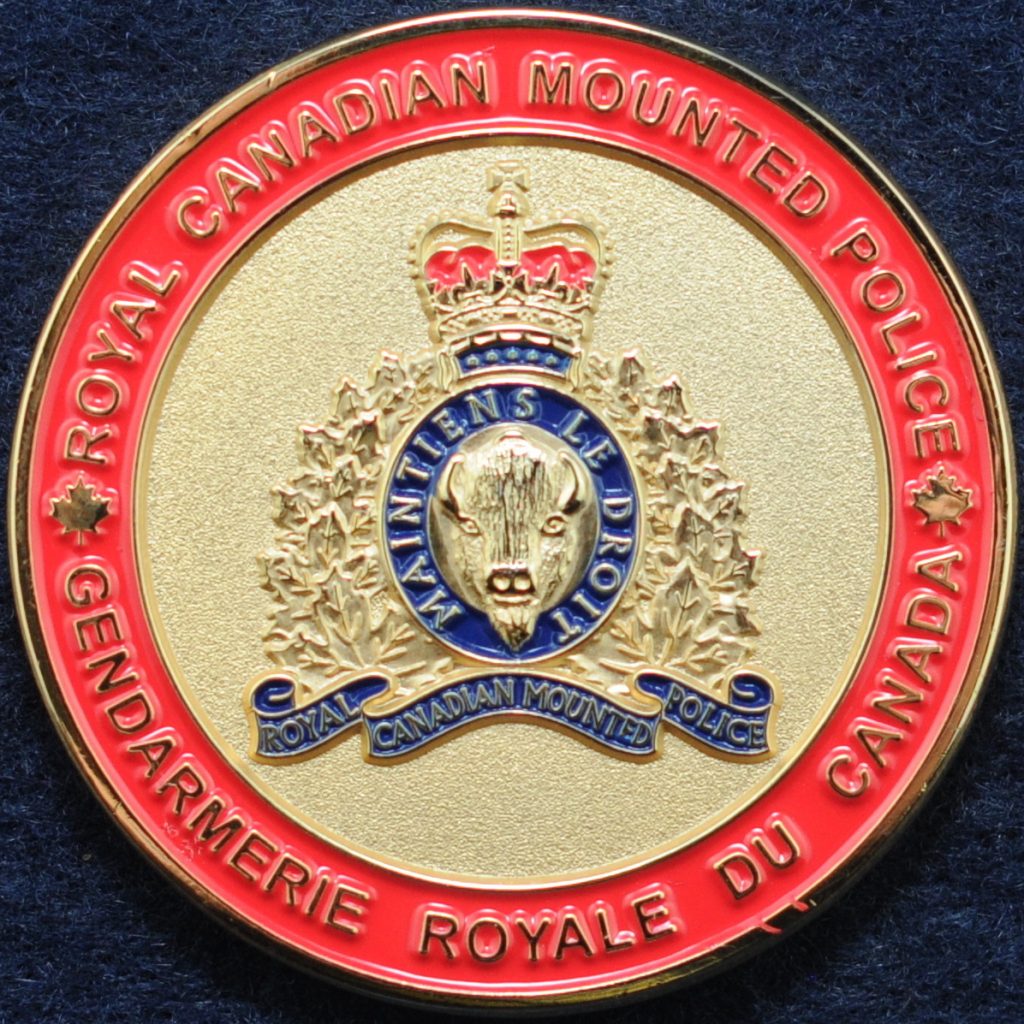 RCMP E Division Criminal Operations Branch | Challengecoins.ca