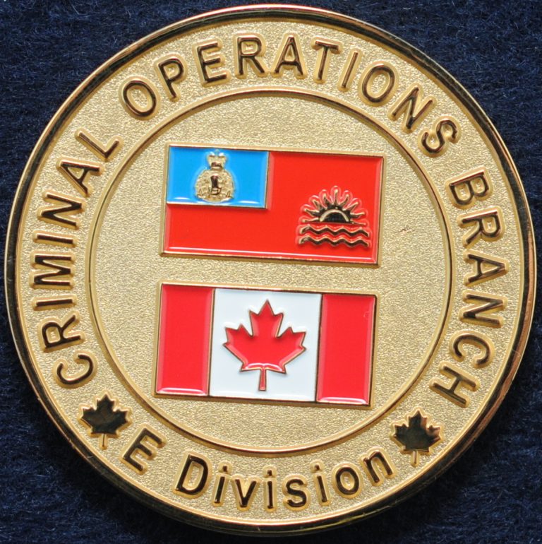 RCMP C Division Drug Section | Challengecoins.ca