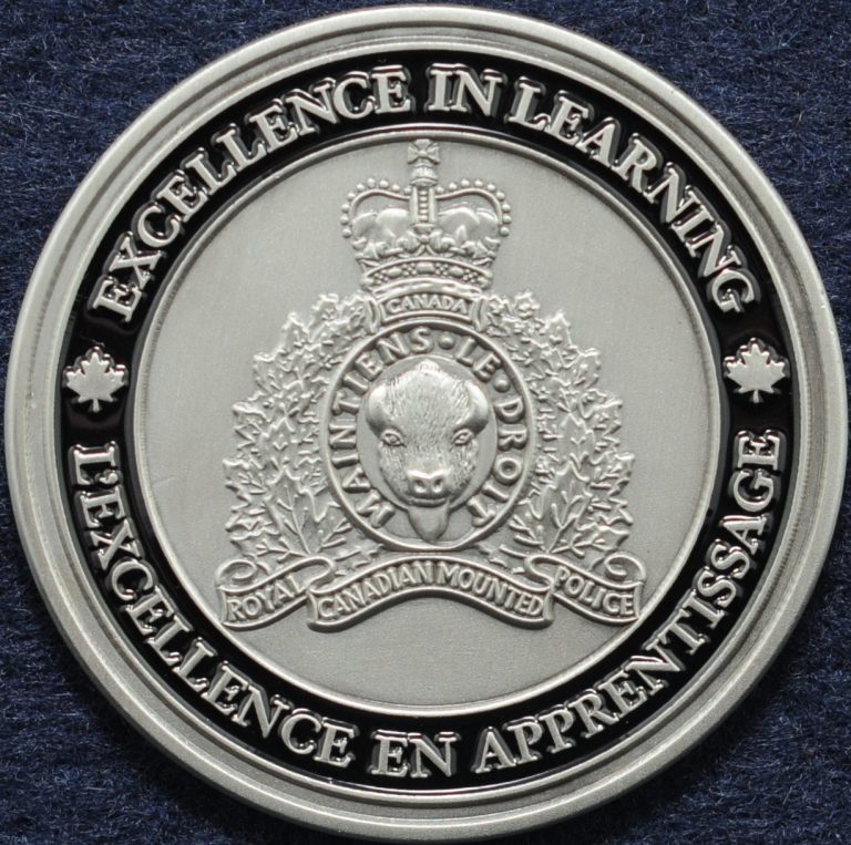 RCMP E Division Pacific Region Training Centre (PRTC) | Challengecoins.ca