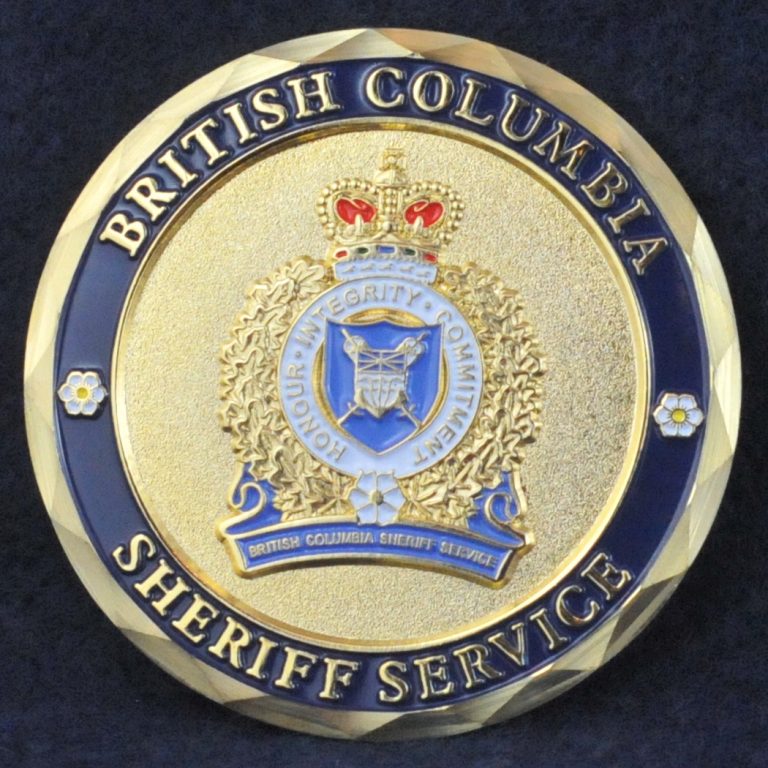 British Columbia Sheriff Service | Challengecoins.ca