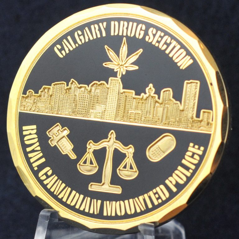 RCMP K Division Calgary Drug Section | Challengecoins.ca
