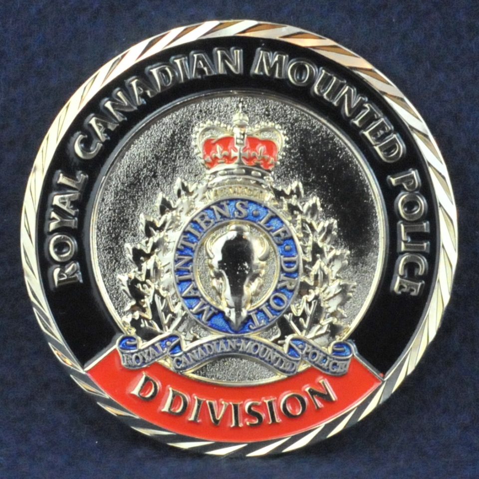 RCMP D Division Criminal Operations | Challengecoins.ca