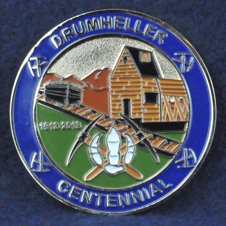 RCMP K Division Drumheller Centennial | Challengecoins.ca