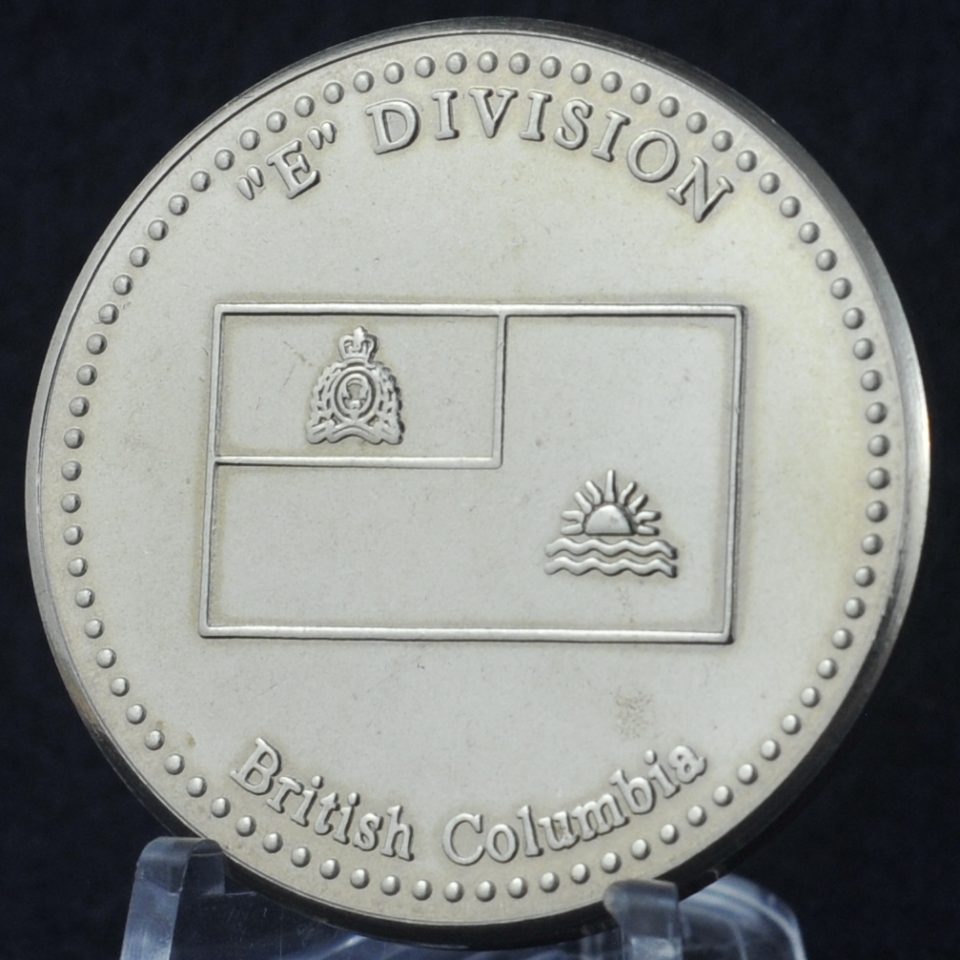 RCMP E Division Commanding Officer's Medallion | Challengecoins.ca