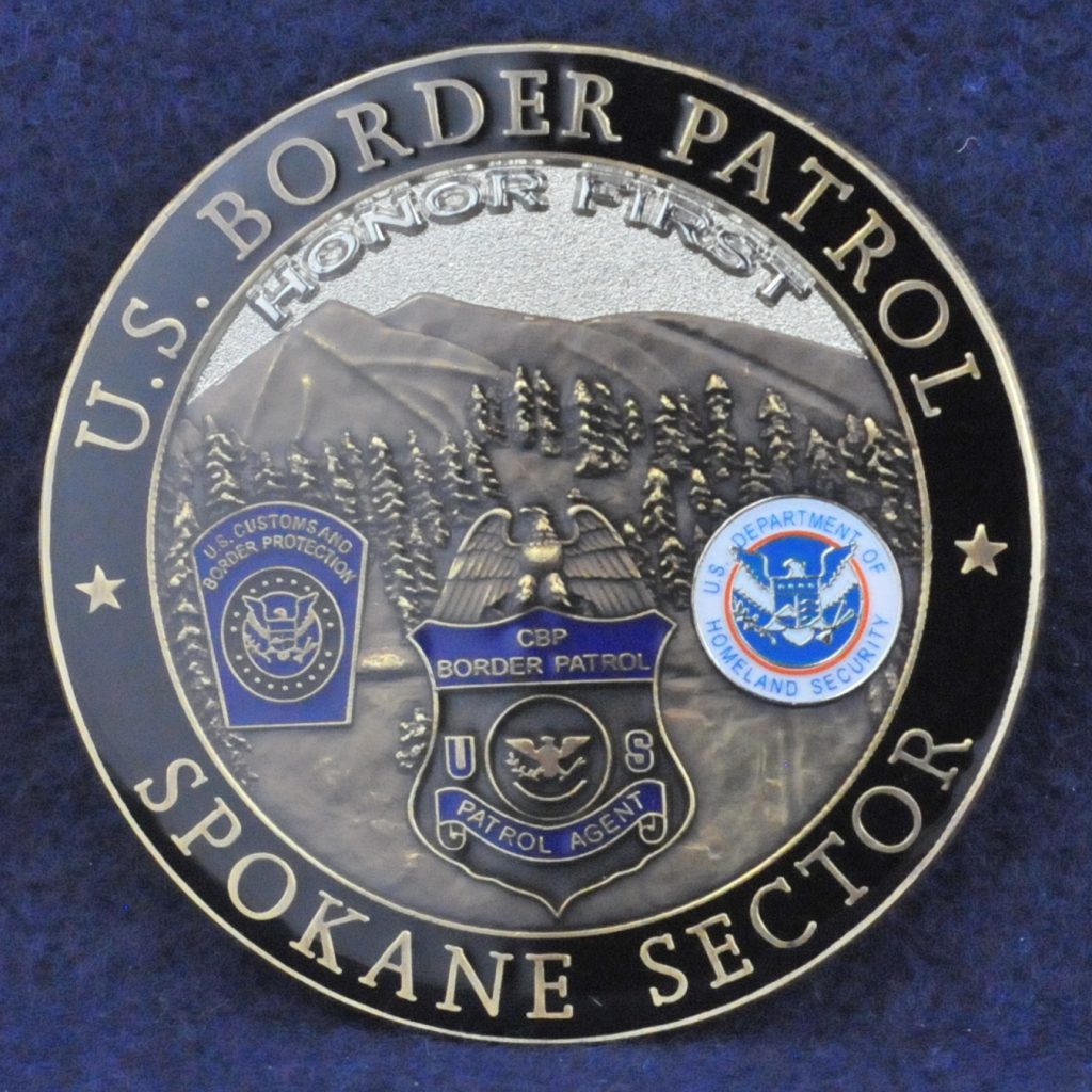 US Border Patrol Spokane Sector | Challengecoins.ca