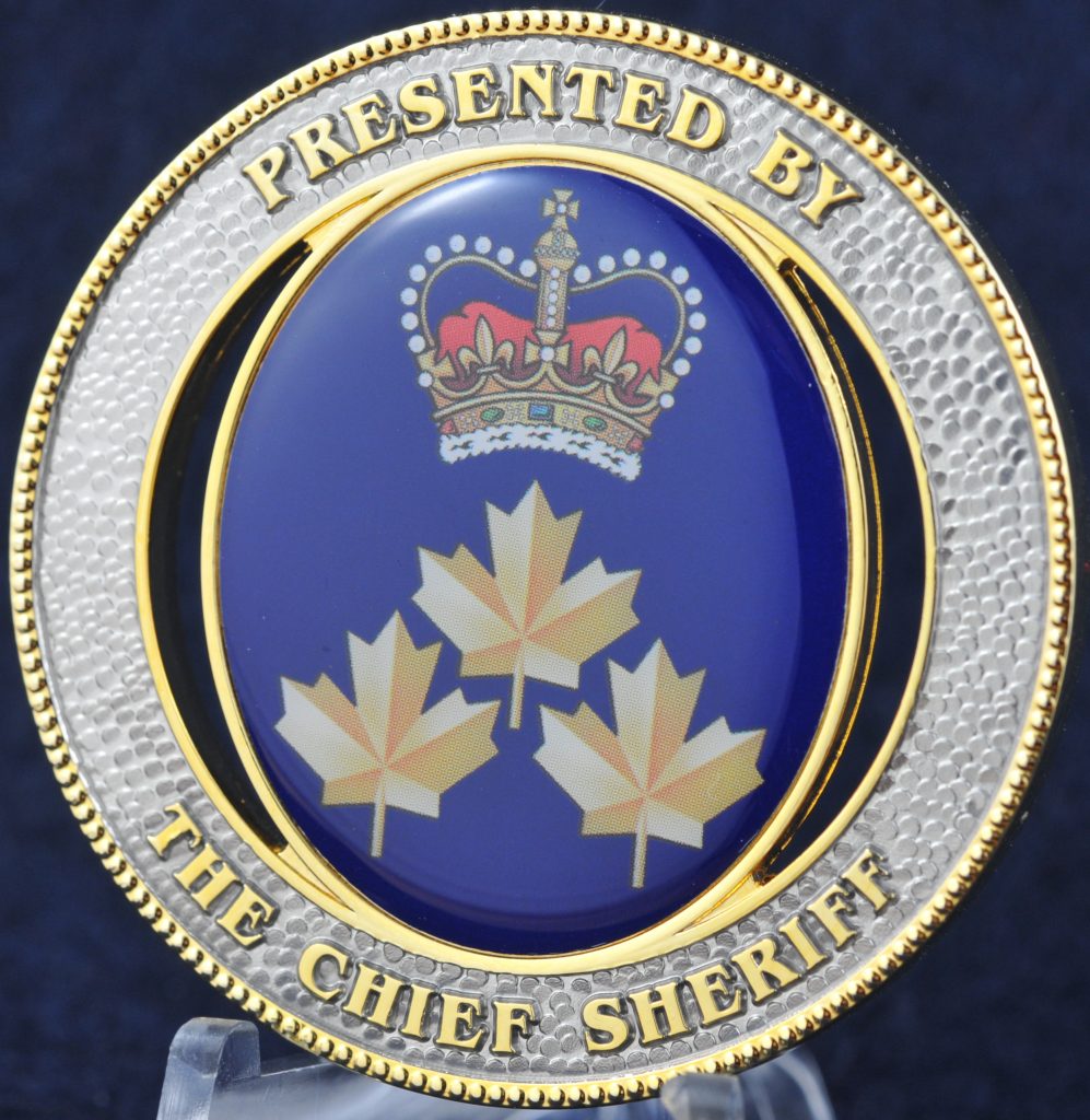Alberta Chief Sheriff | Challengecoins.ca