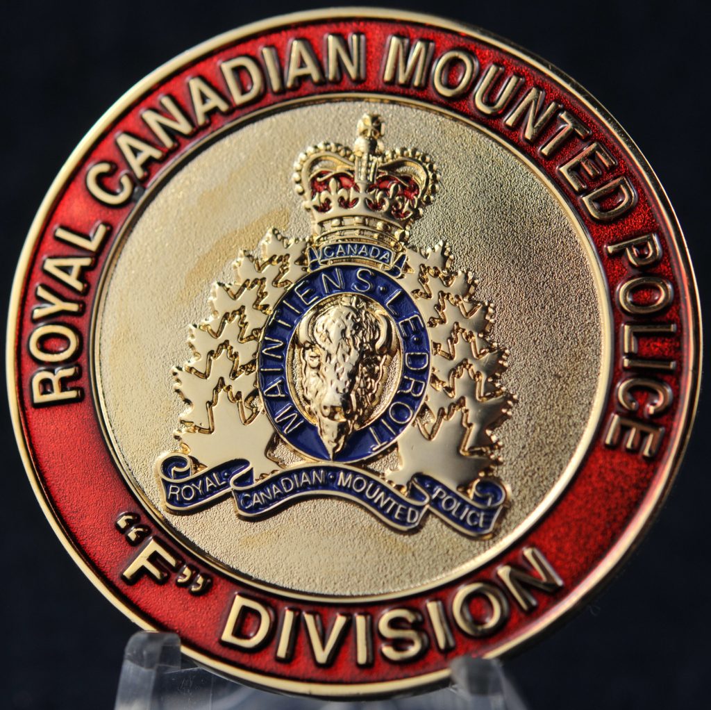 RCMP F Division Major Crimes Unit Historical Case Unit | Challengecoins.ca