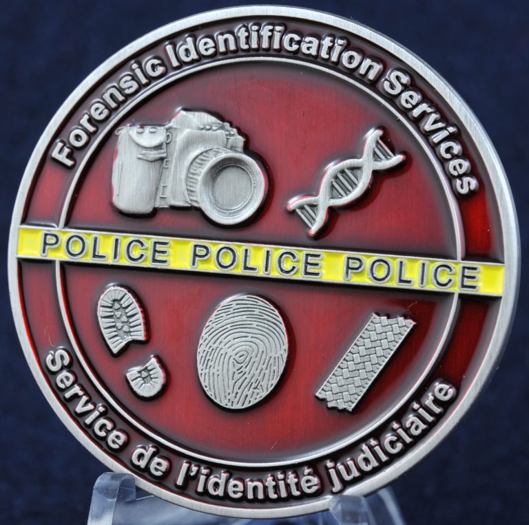 RCMP Forensic Identification Services | Challengecoins.ca