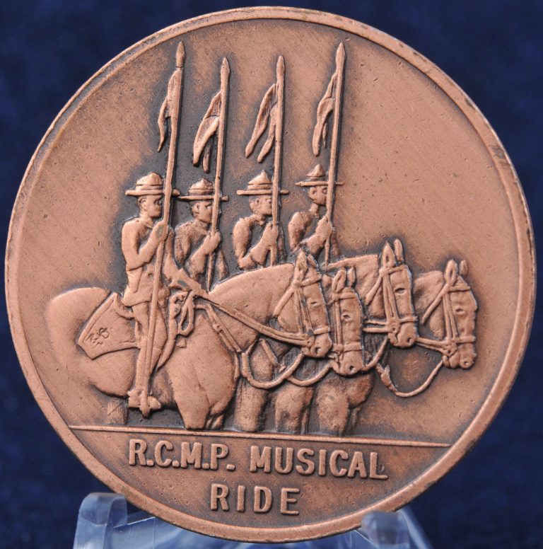 RCMP Musical Ride 1874-1974 | Challengecoins.ca