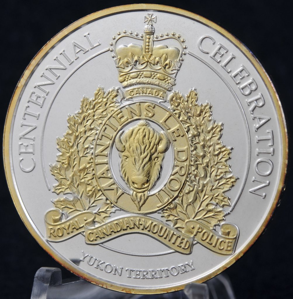 RCMP M Division Yukon Territory 1895-1995 | Challengecoins.ca