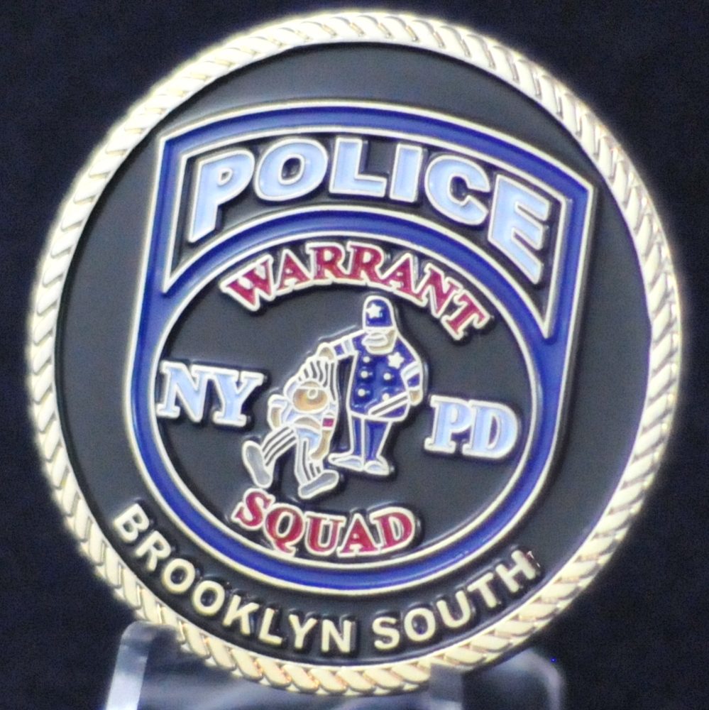 NYPD Warrant Squad Brooklyn South | Challengecoins.ca NYPD Warrant Squad Brooklyn South | Challengecoins.ca