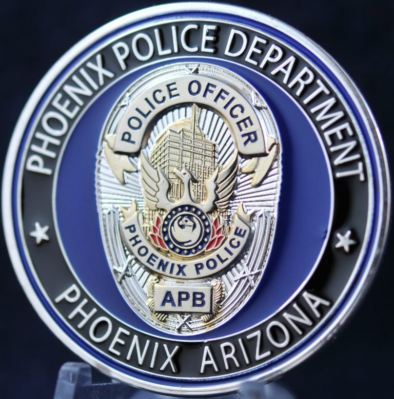 Phoenix Police Department Airport Bureau | Challengecoins.ca