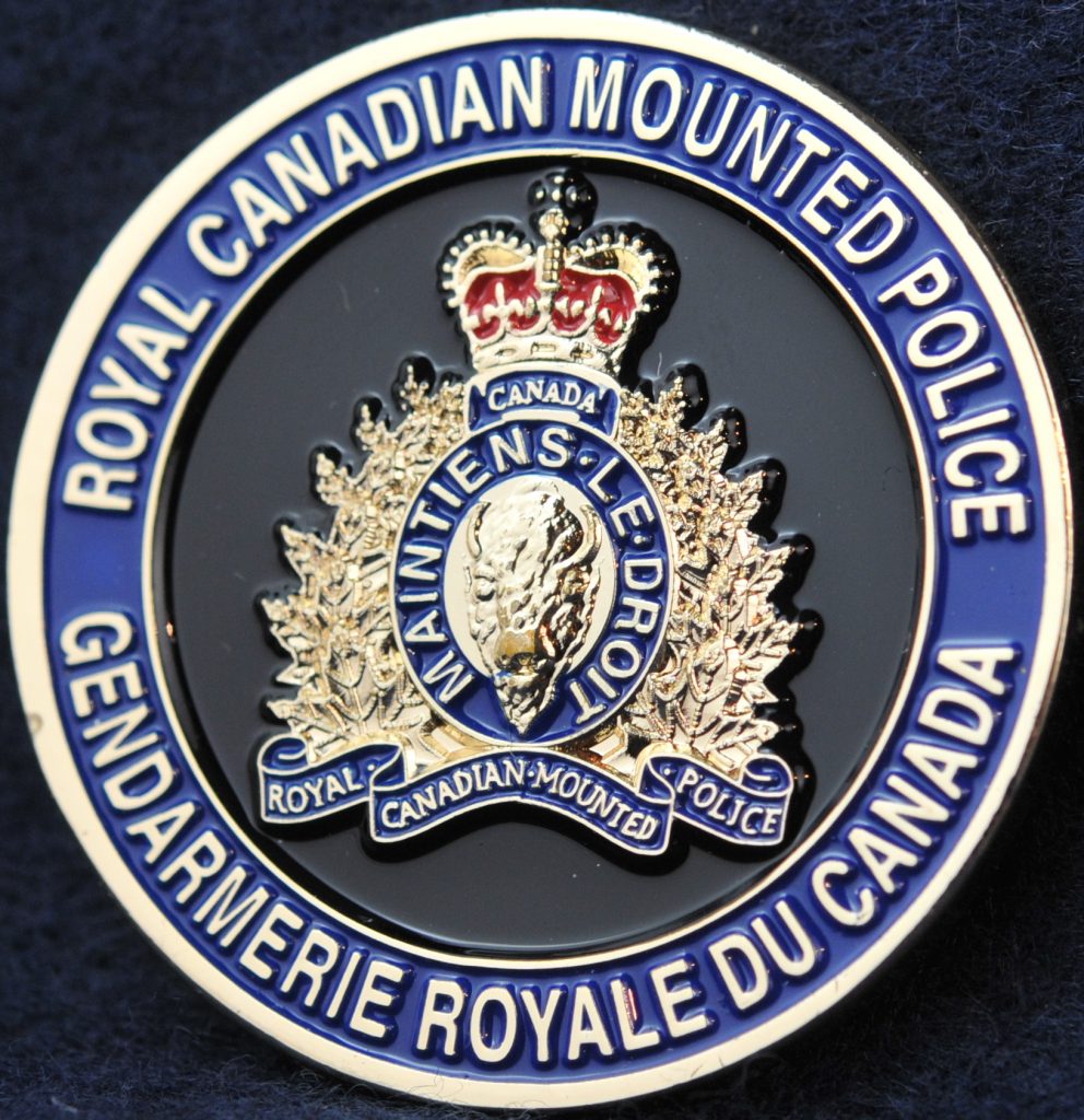 RCMP F Division Traffic Services | Challengecoins.ca