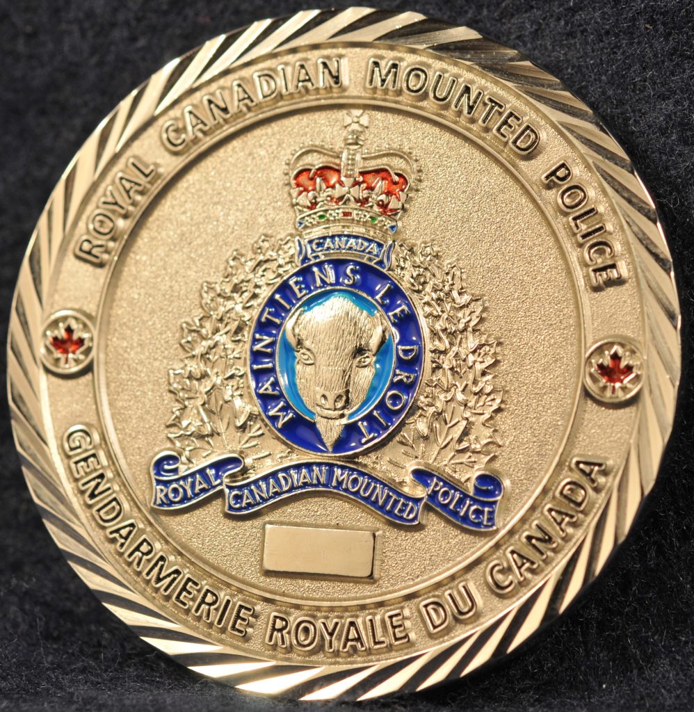 RCMP Security Intelligence Background Section | Challengecoins.ca