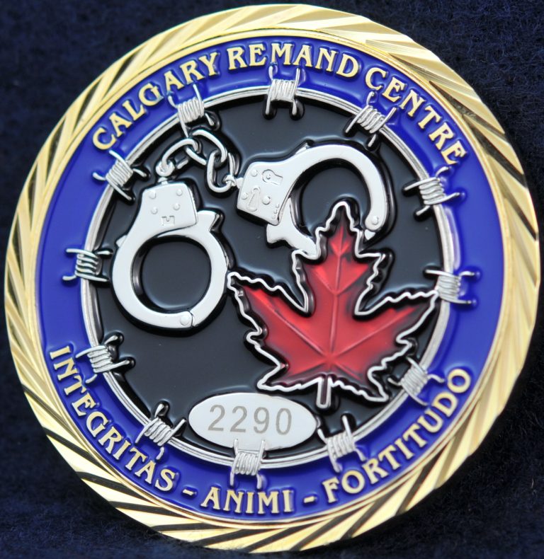 Alberta Correctional Services Calgary Remand Centre | Challengecoins.ca