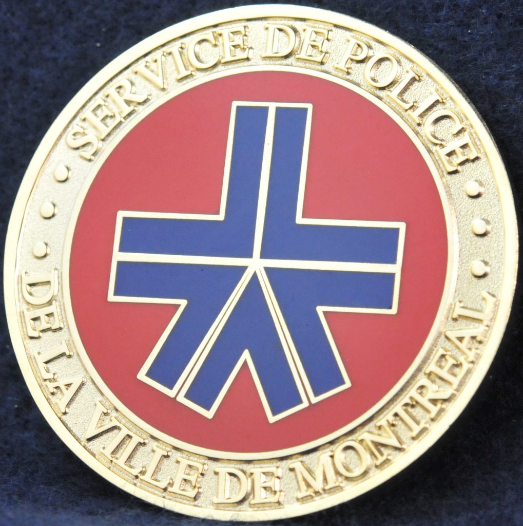 SPVM Division du Crime Organise - DCO | Challengecoins.ca