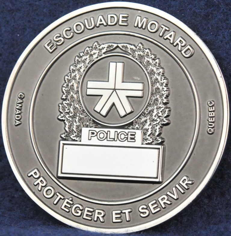 SPVM Escouade Motard | Challengecoins.ca