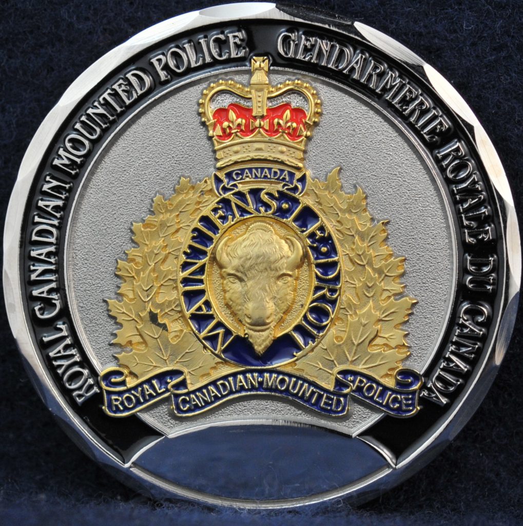 RCMP C Division Montreal INSET | Challengecoins.ca