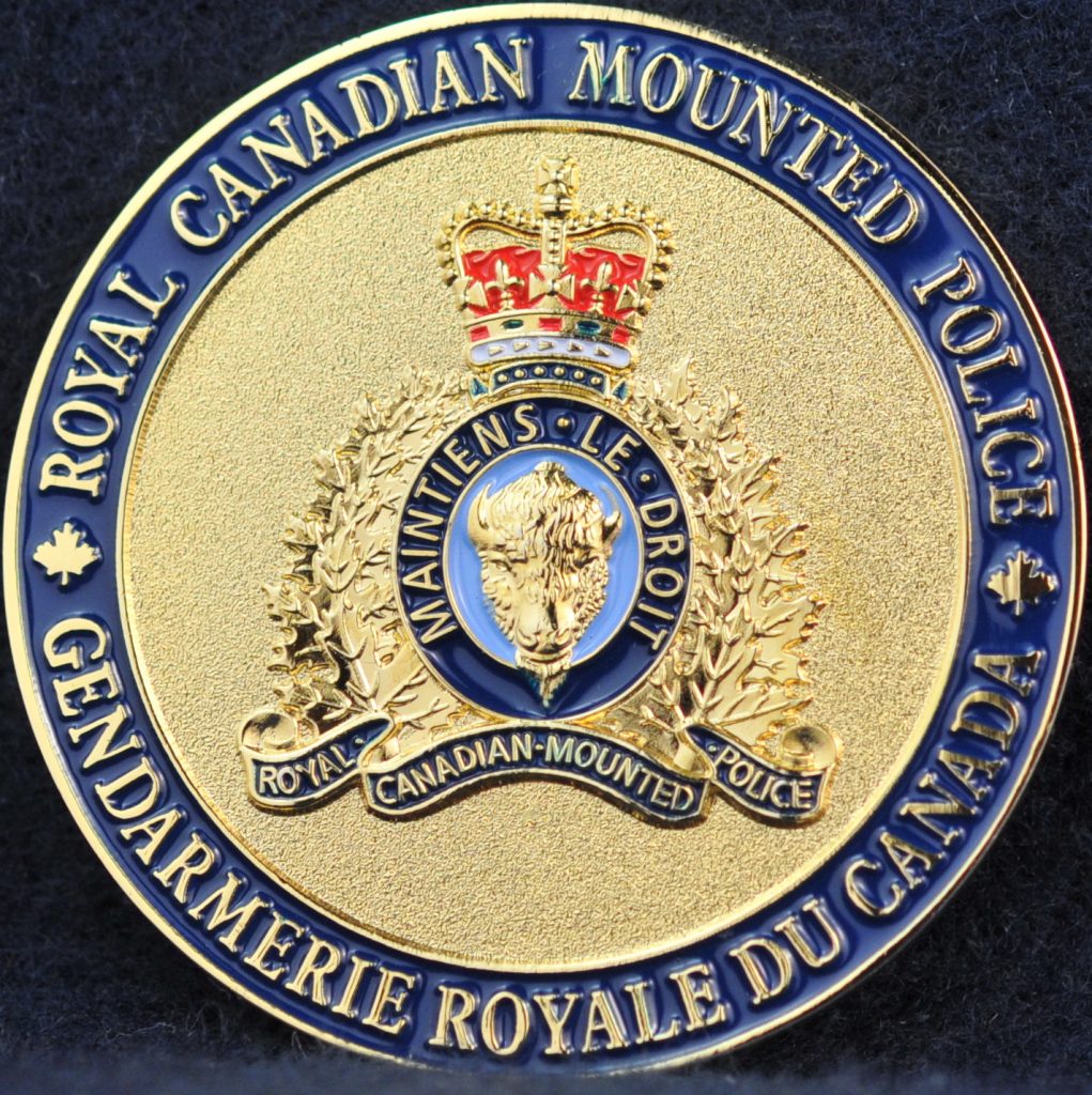 RCMP Auxiliary Langley Detachment | Challengecoins.ca