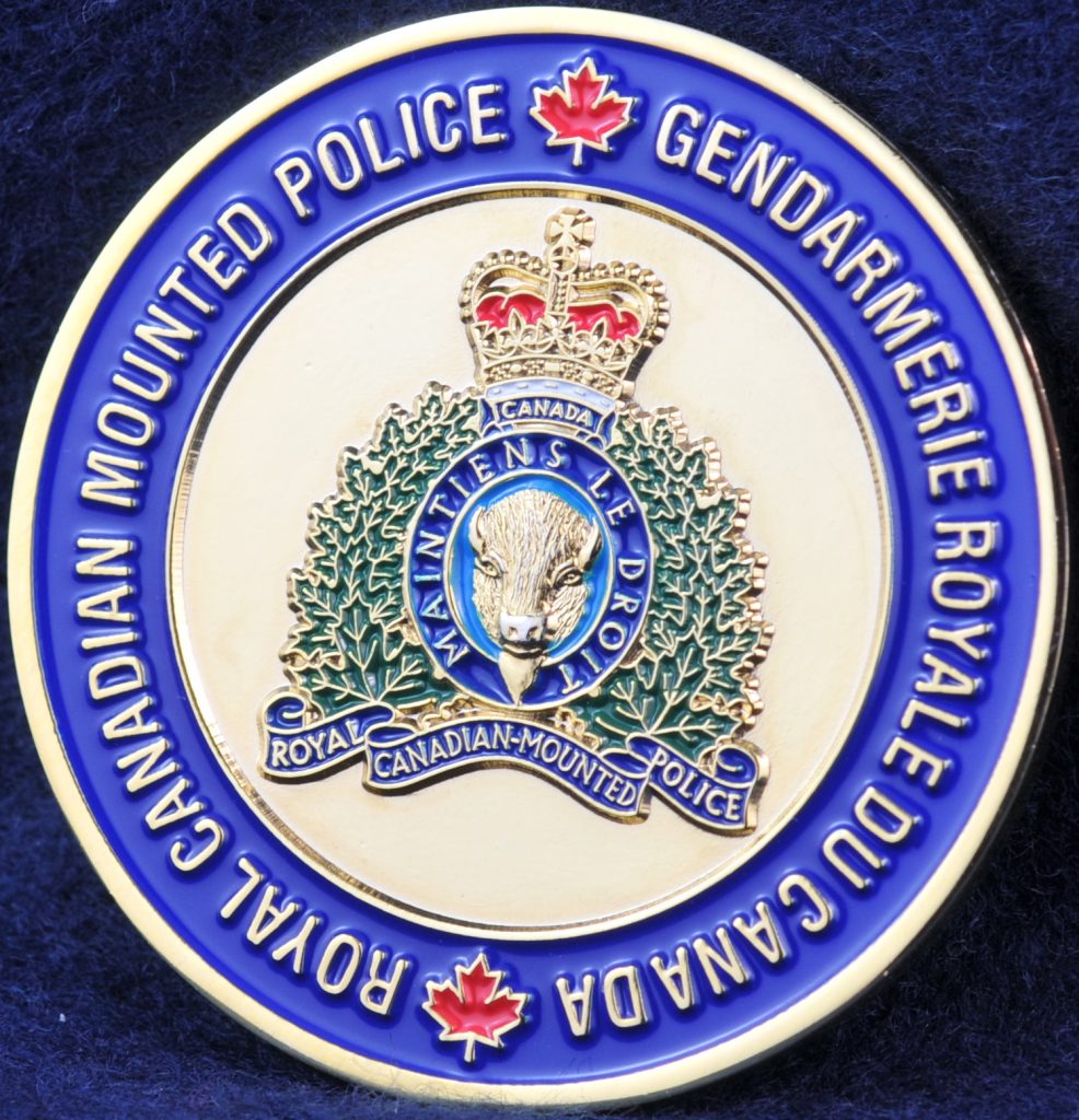 RCMP O Division Protective Services | Challengecoins.ca