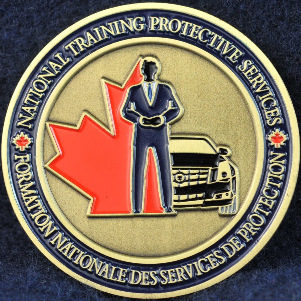 RCMP National Training Protective Services (VIP) | Challengecoins.ca