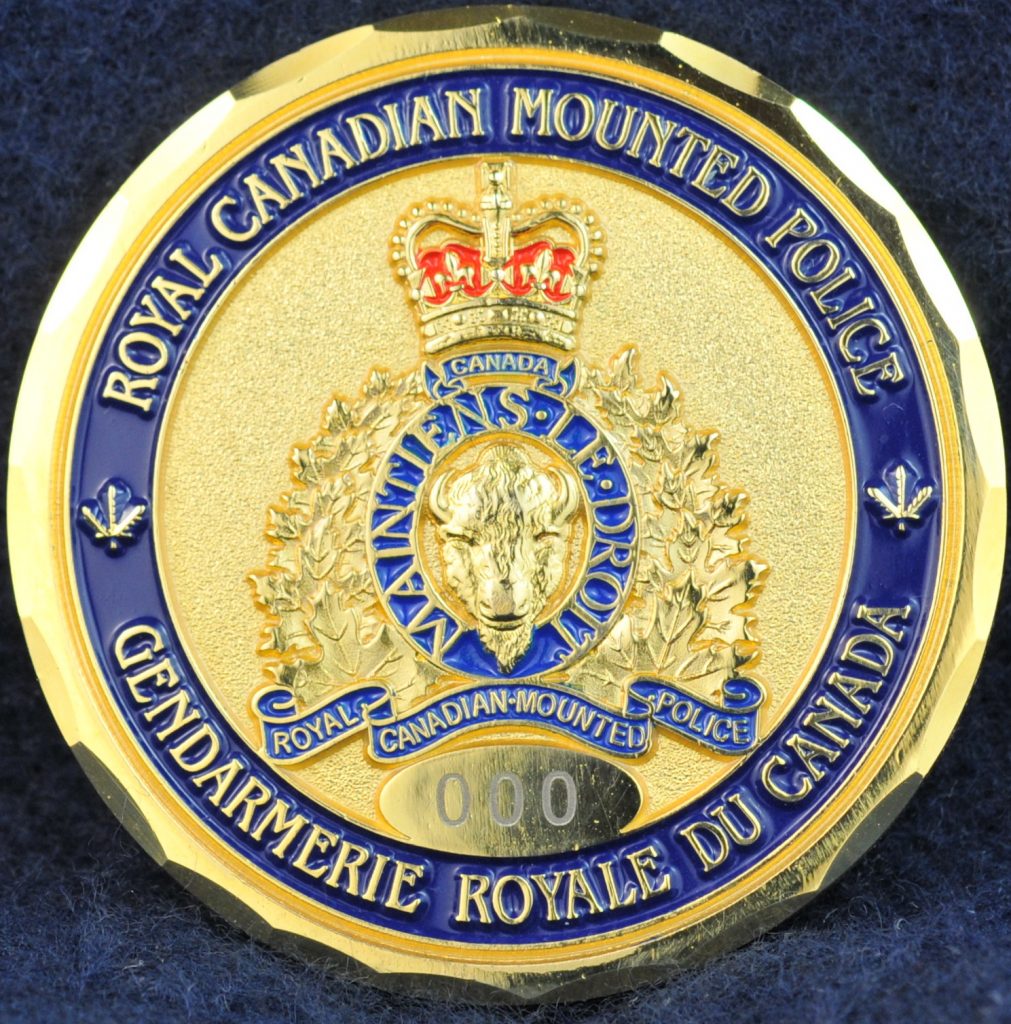 RCMP Tactical Troop Hold the line | Challengecoins.ca