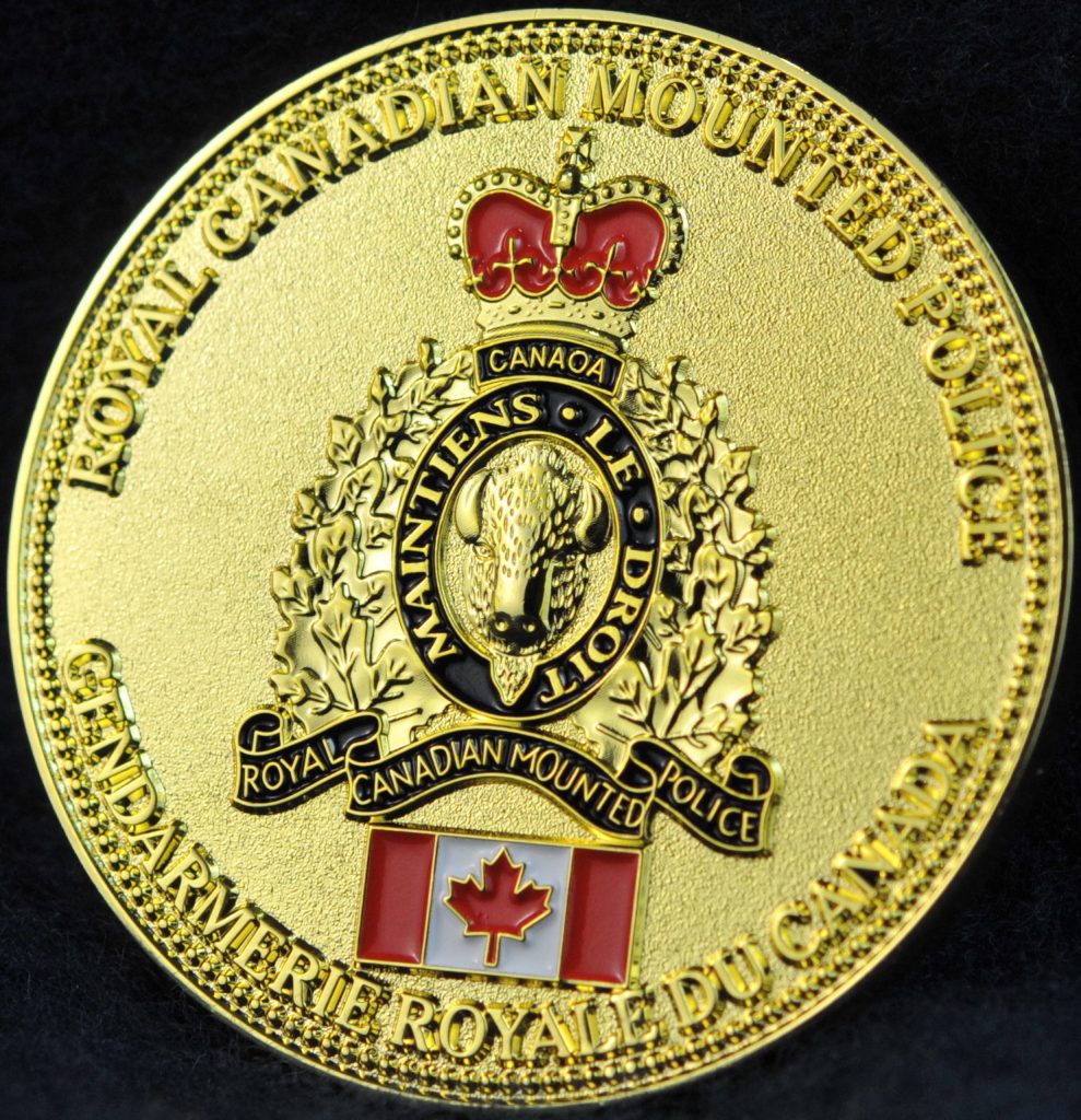 RCMP D Division Treherne Detachment | Challengecoins.ca