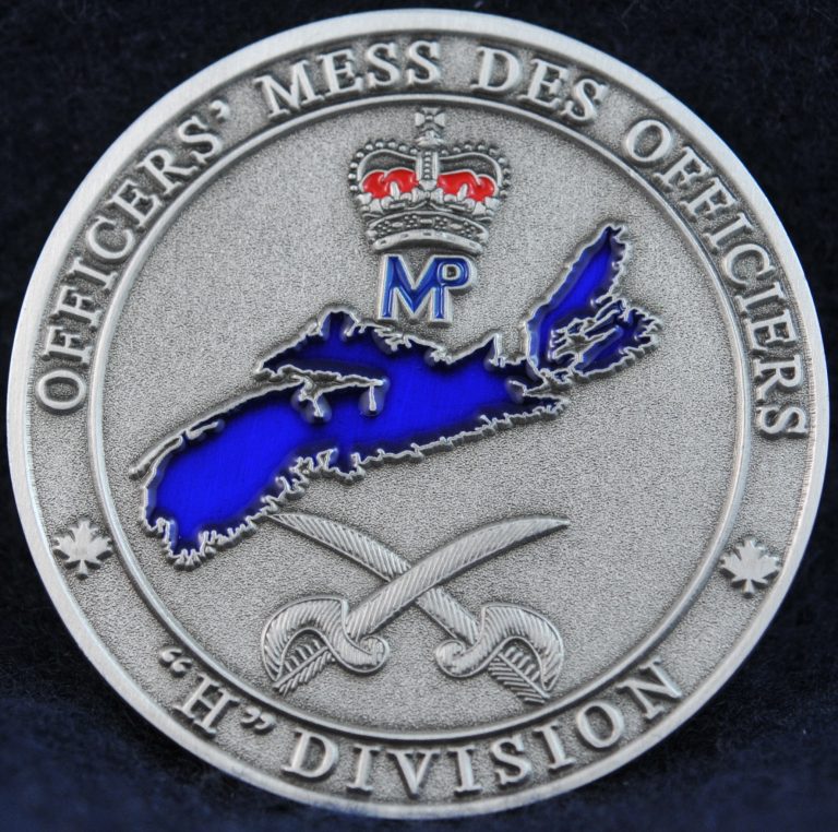 RCMP H Division Officers' Mess | Challengecoins.ca