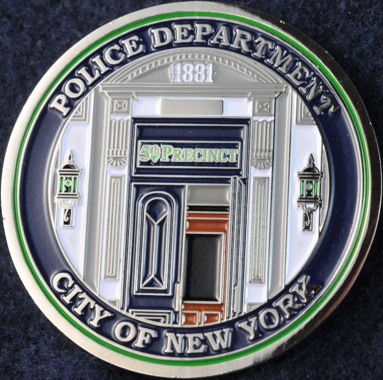 US NYPD 5th Precinct Chinatown | Challengecoins.ca