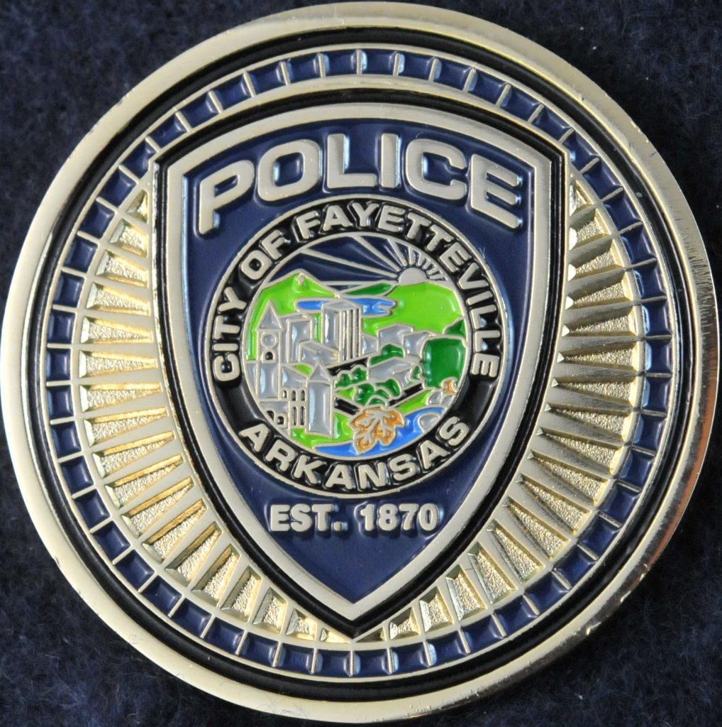 US Fayetteville Police Department Arkansas | Challengecoins.ca