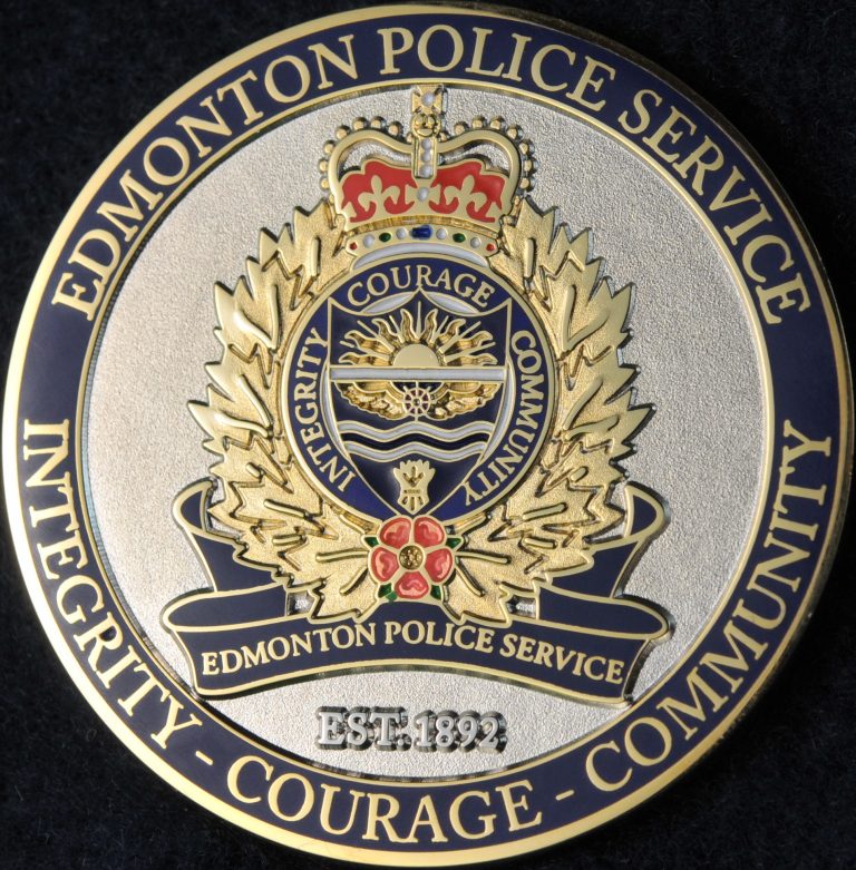 Edmonton Police Service Celebrating 125 years | Challengecoins.ca