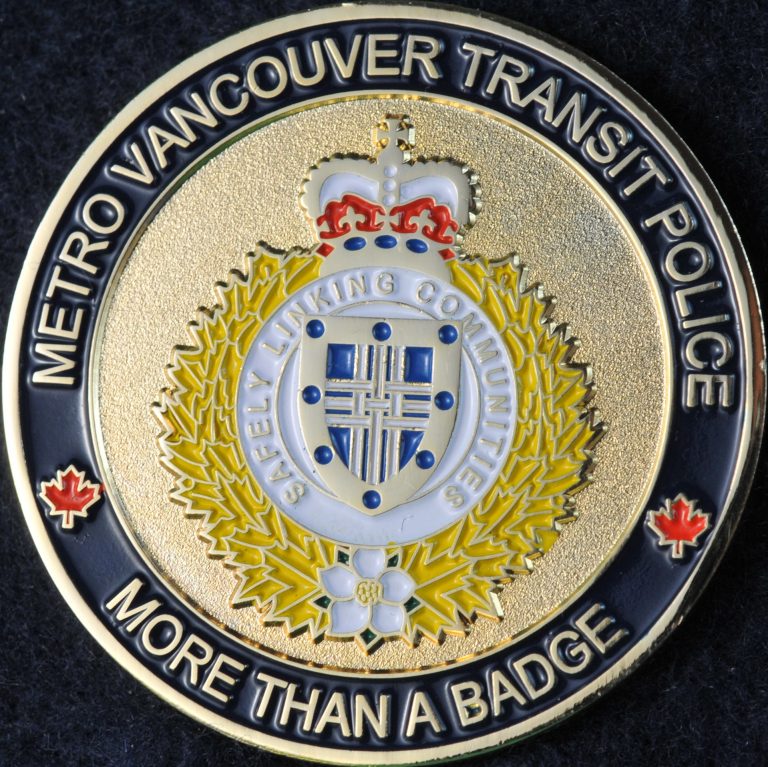 Metro Vancouver Transit Police | Challengecoins.ca