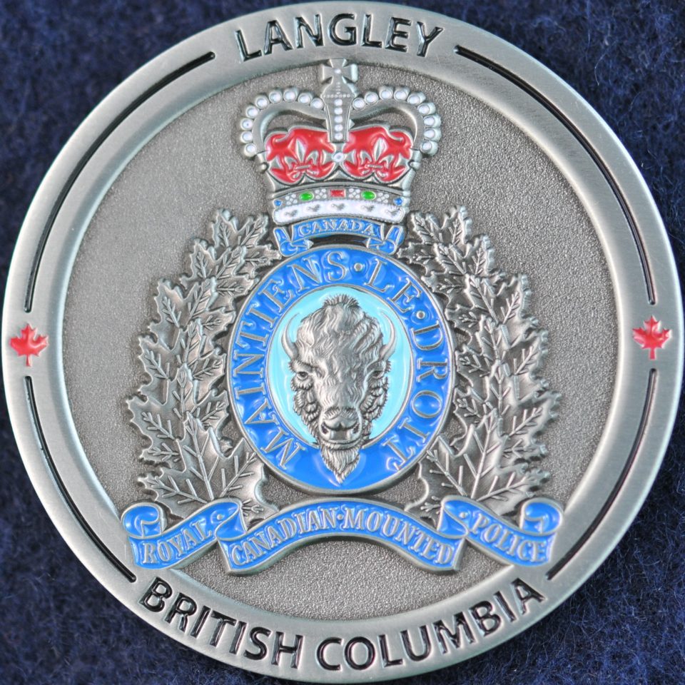 RCMP E Division Langley Detachment | Challengecoins.ca