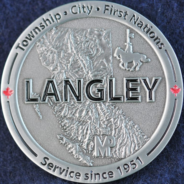 RCMP E Division Langley Detachment | Challengecoins.ca