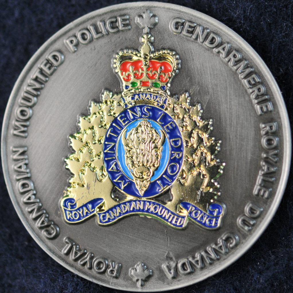 RCMP Special I Section | Challengecoins.ca
