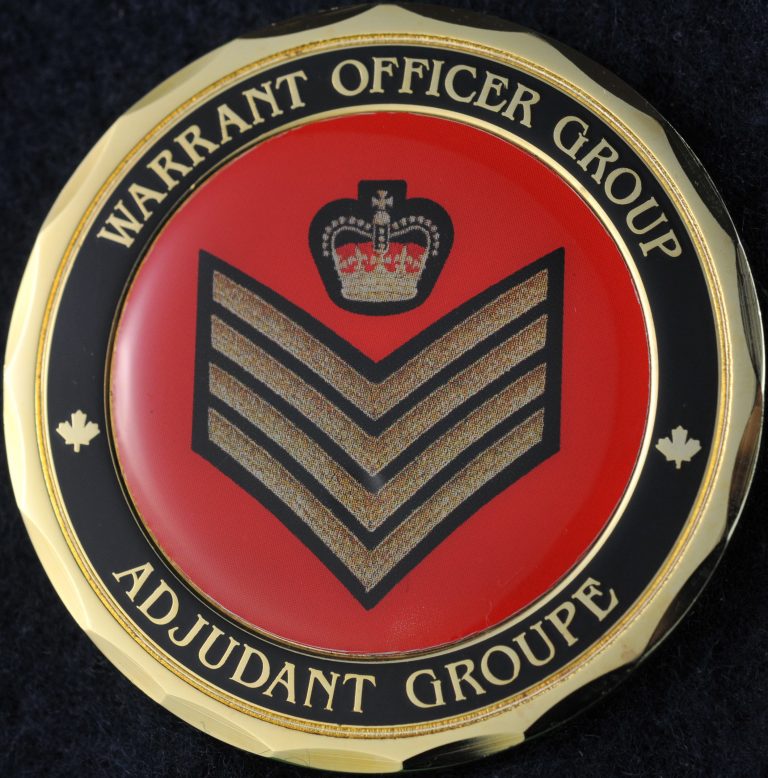 RCMP HQ Division Warrant Officer Group Sergeant Major | Challengecoins.ca