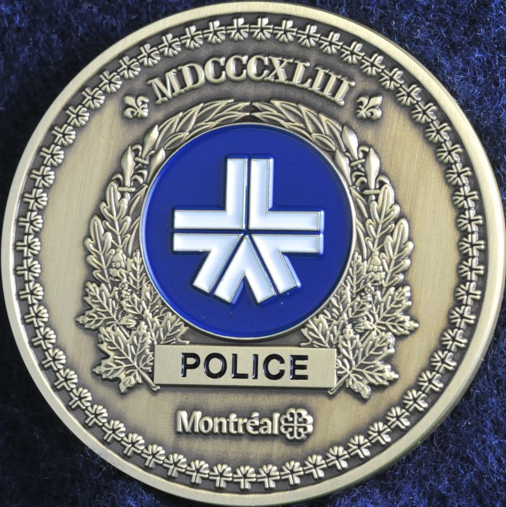 SPVM Cavalerie | Challengecoins.ca