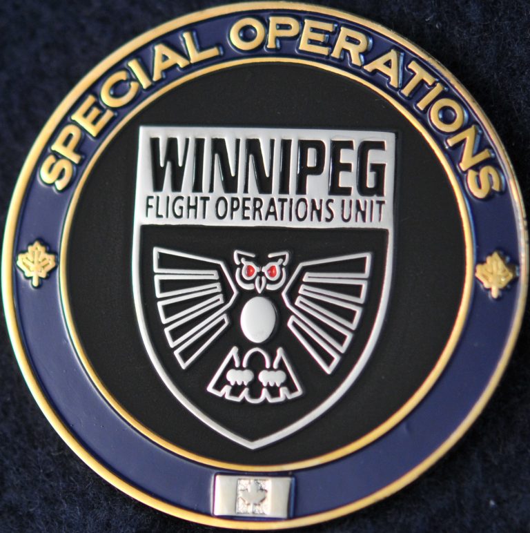 Winnipeg Police Service Flight Operations Unit | Challengecoins.ca