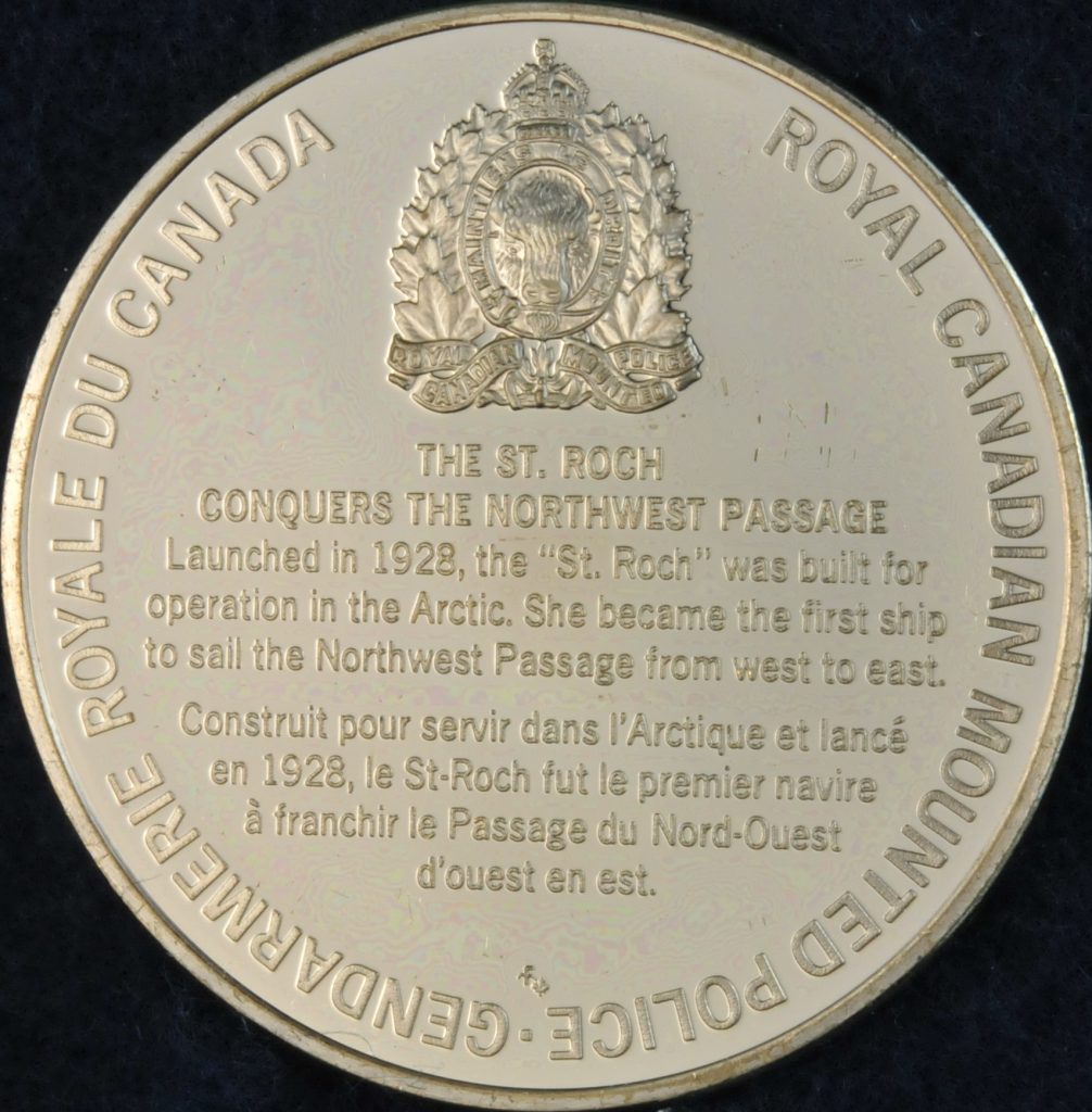RCMP Centennial St-ROCH | Challengecoins.ca