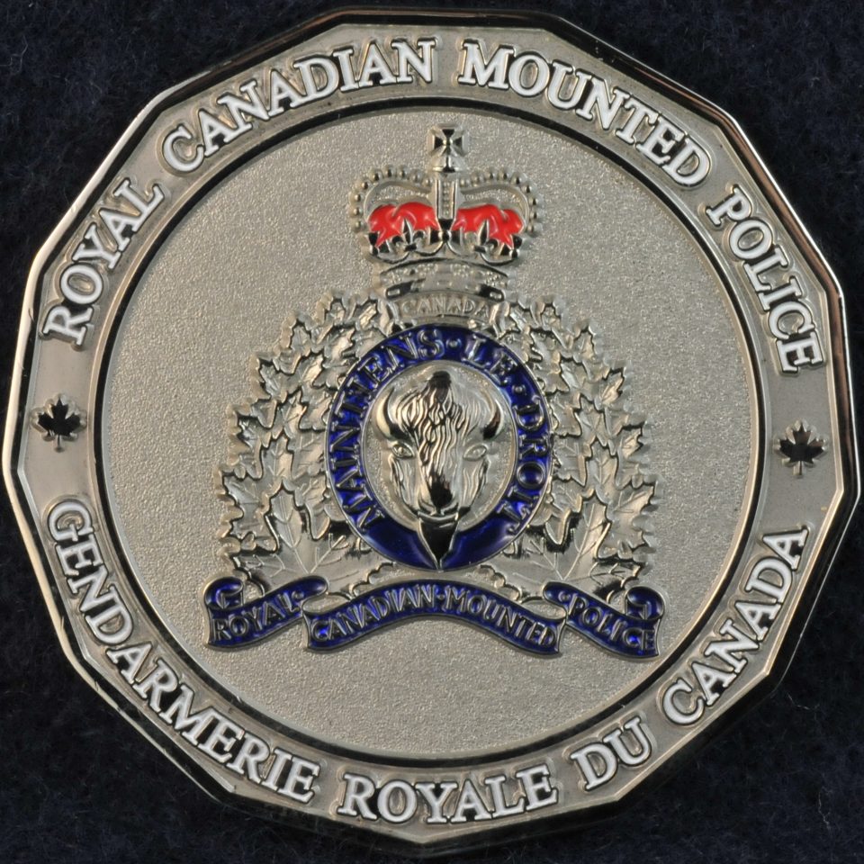 RCMP H Division Celebrating 85 years of policing | Challengecoins.ca