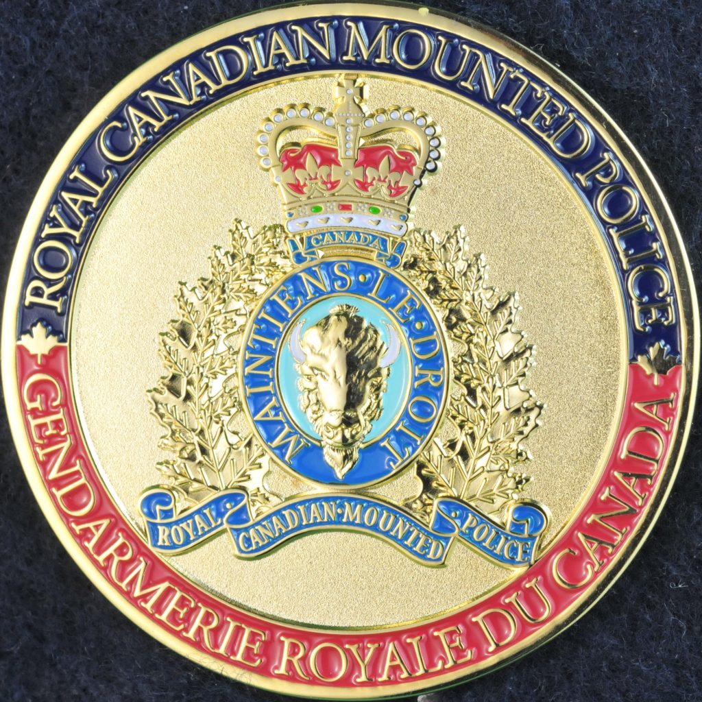 RCMP generational coin | Challengecoins.ca