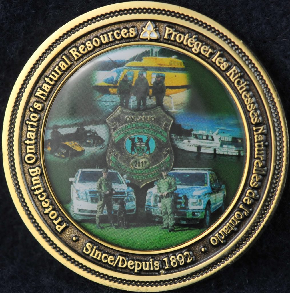 Ontario Conservation Officer 1892-2017 | Challengecoins.ca