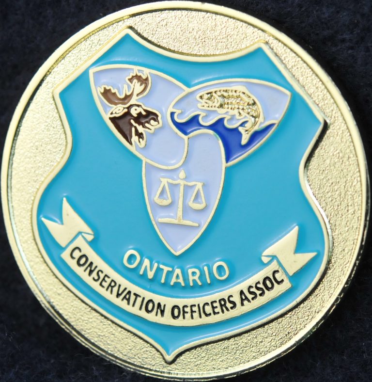 Ontario Conservation Officers Association | Challengecoins.ca