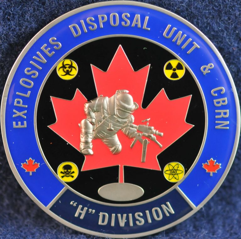 RCMP E Division Pipes Drums and Dancers | Challengecoins.ca