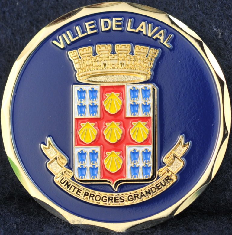 Laval Police Service Honour Guard | Challengecoins.ca
