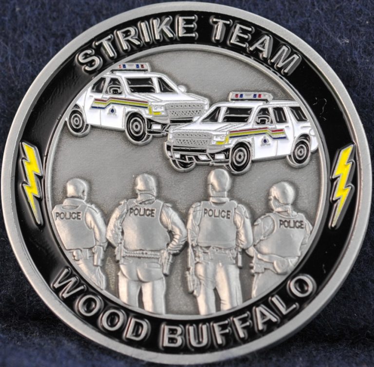 RCMP K Division Wood Buffalo Strike Team | Challengecoins.ca
