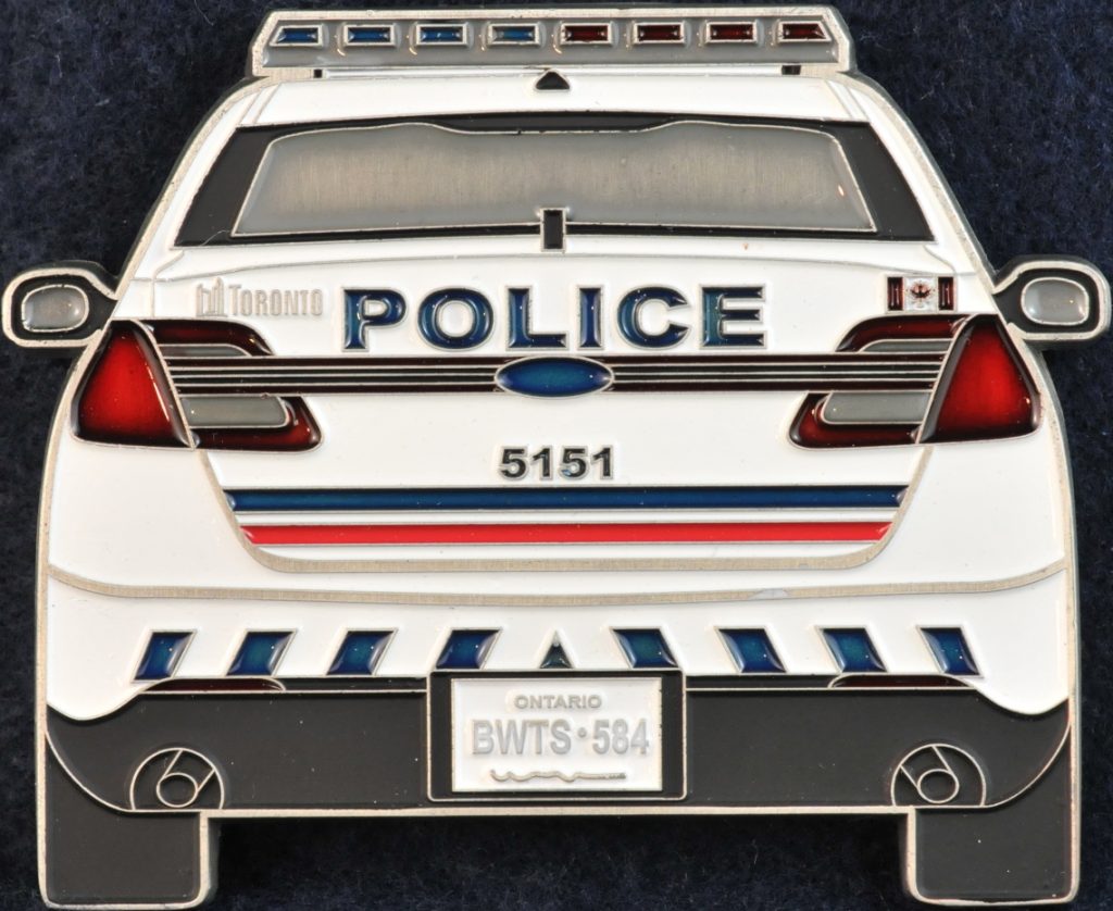 Toronto Police Service Police Car | Challengecoins.ca