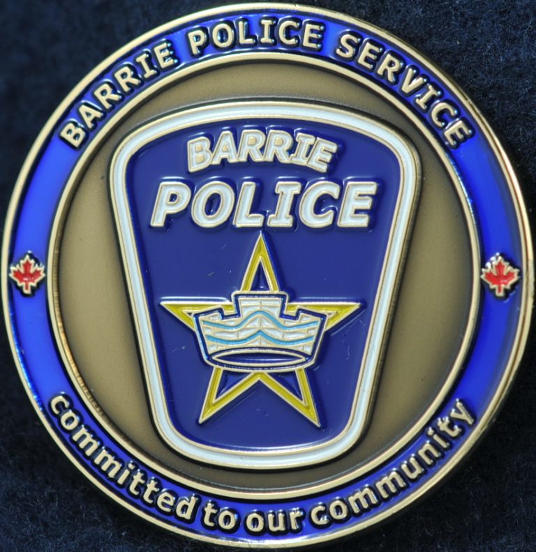 Barrie Police Service | Challengecoins.ca